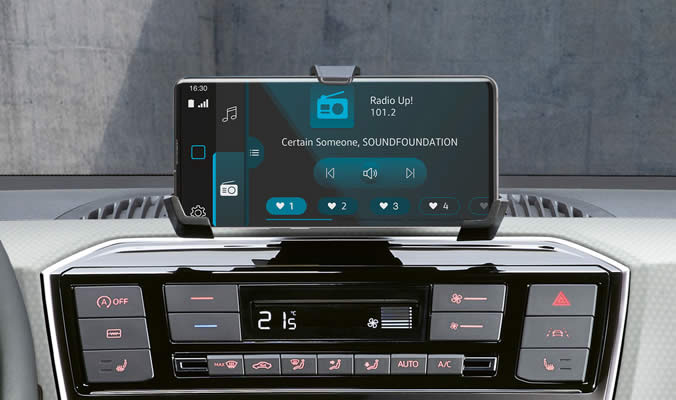 Rádio | Konektivita VW up!
